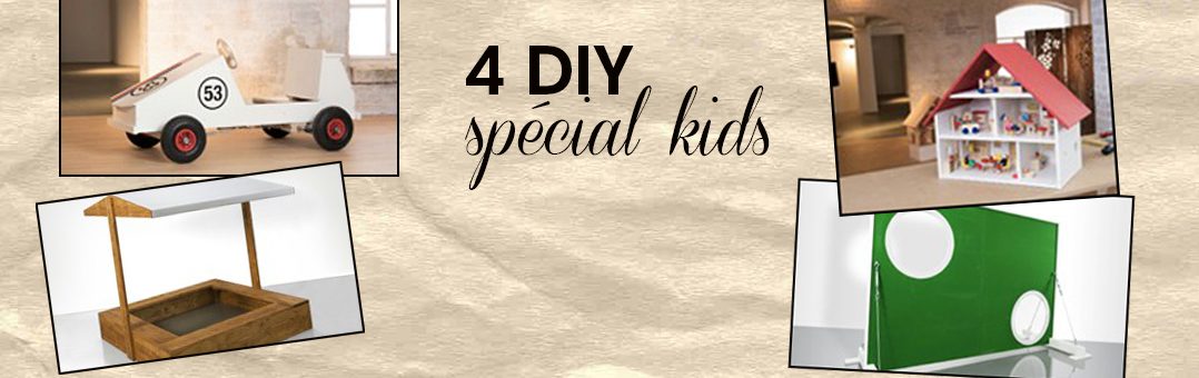 Un jeu d'enfant: 4 DIY avec plans et conseils - Déco Idées