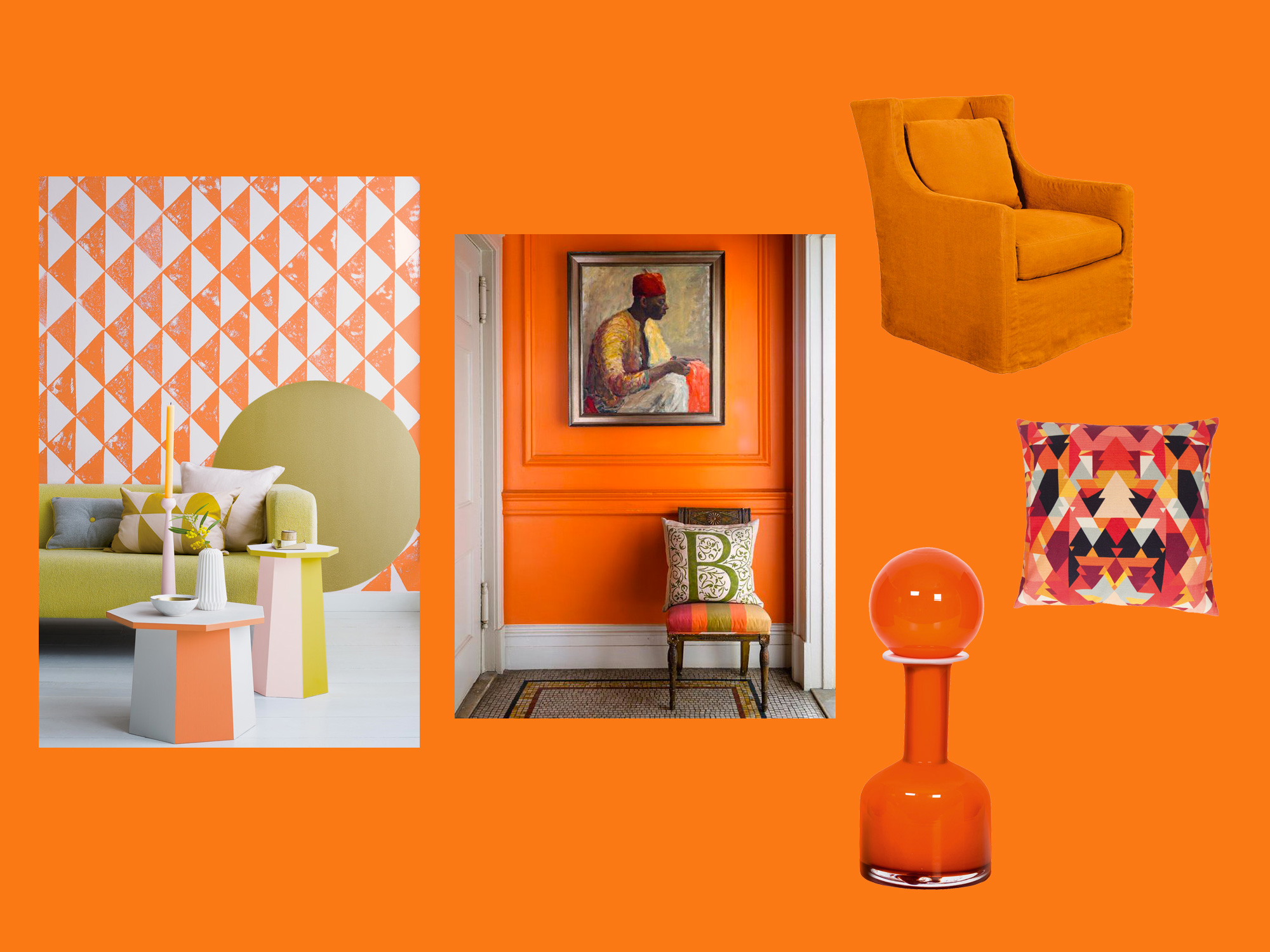 Pinterest: l'orange réveille la déco! - Déco Idées
